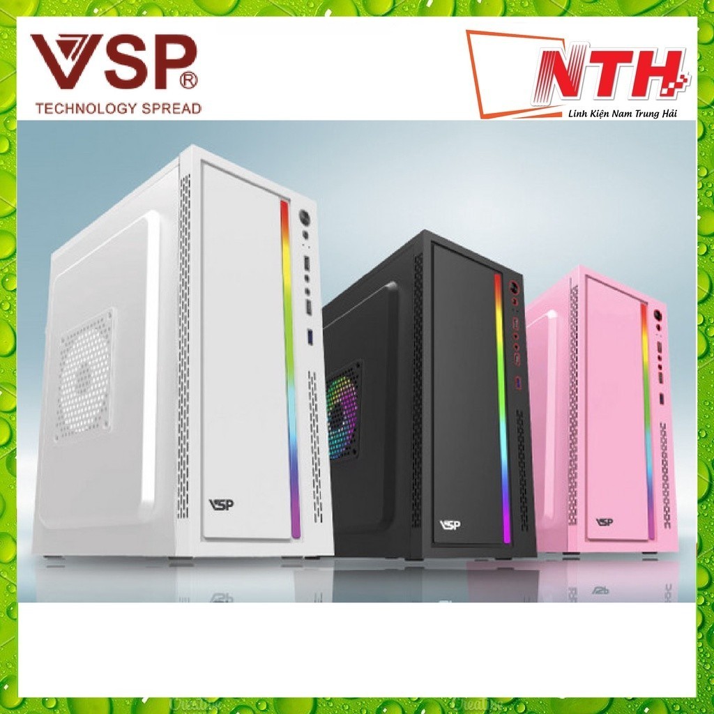 Vsp V206 LED RGB Computer Case (mATX) | Shopee Philippines