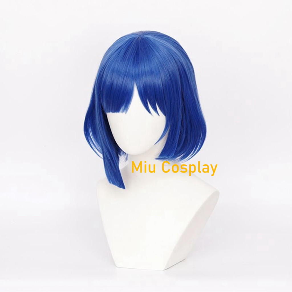 Flower mesh Wig [Available] Blue Yamada Ryo - Bocchi the Rock Cosplay ...