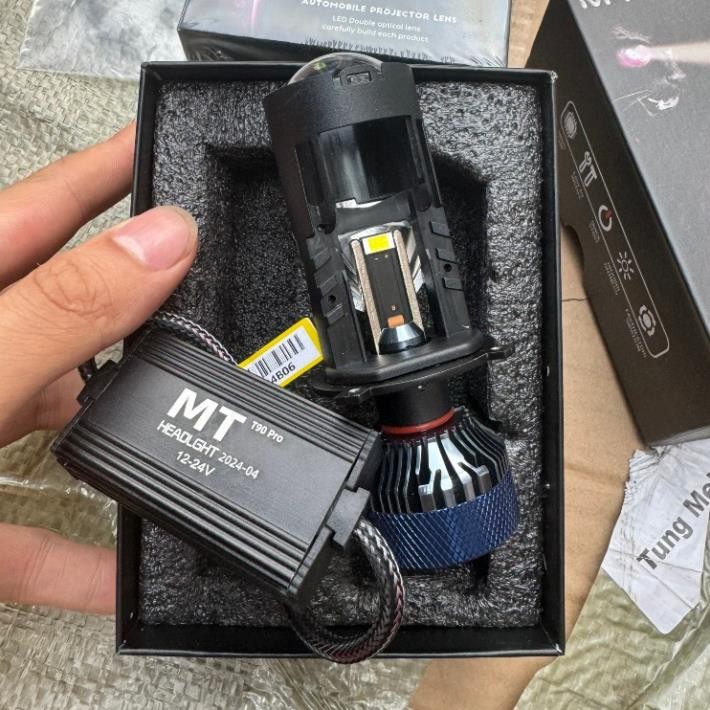 T90 Pro New 2024 H4 90w Bi-Spherical Led Headlight with White Light Cut ...