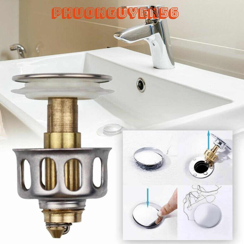 Stainless steel drain cover to block trash - DRAIN COVER + LAVABO ...