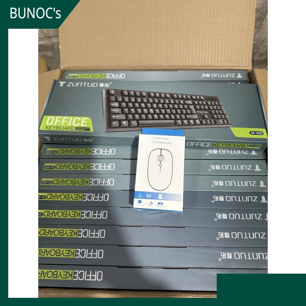 Limeide K15 wired office keyboard and mouse set. K280 BUNOC's led keys ...
