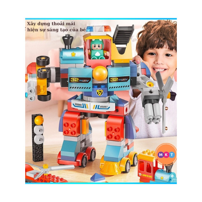 New 172-piece lego transforming robot assembly set | Shopee Philippines