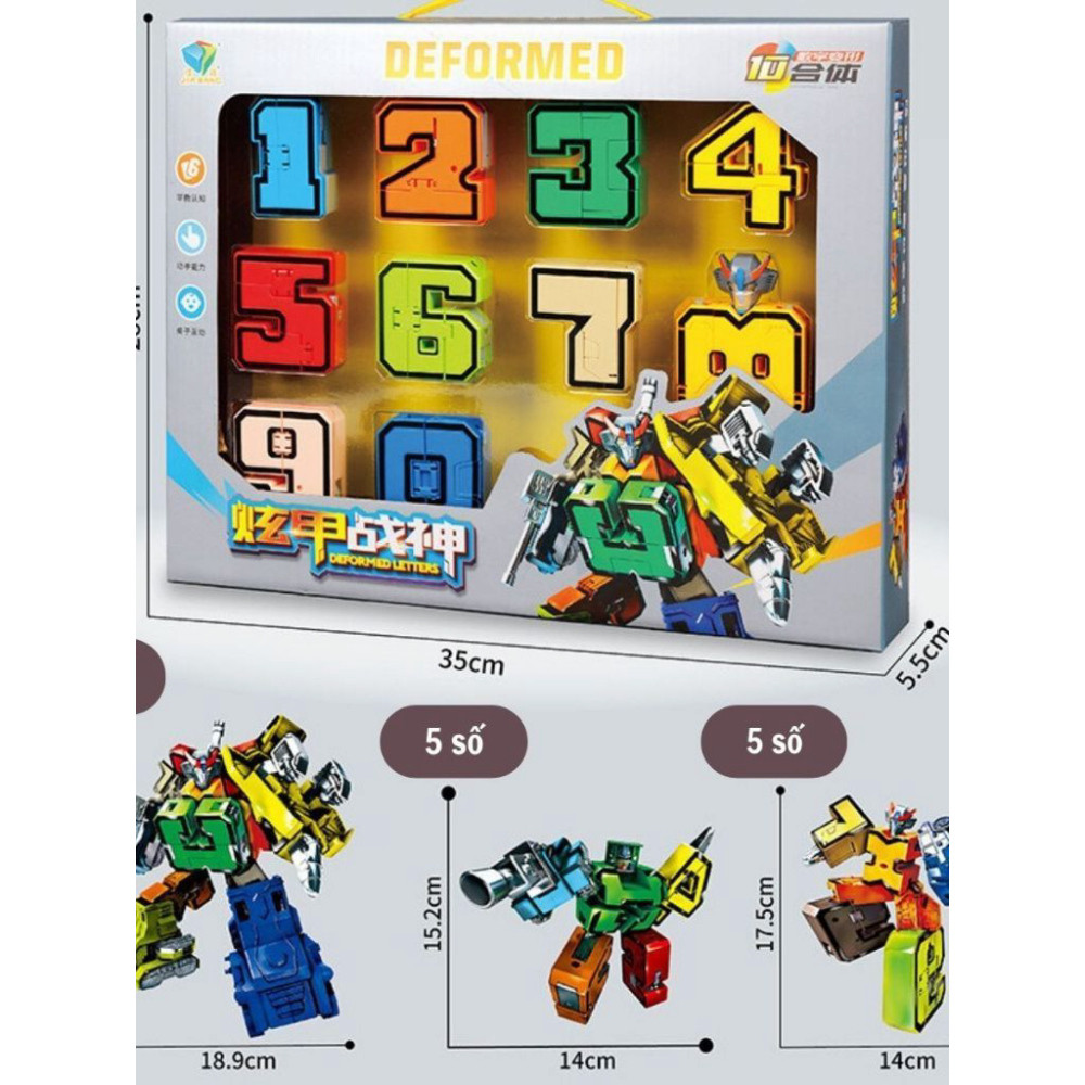 New Transformation Number Set installed From Numbers 0 to 9 Helps ...