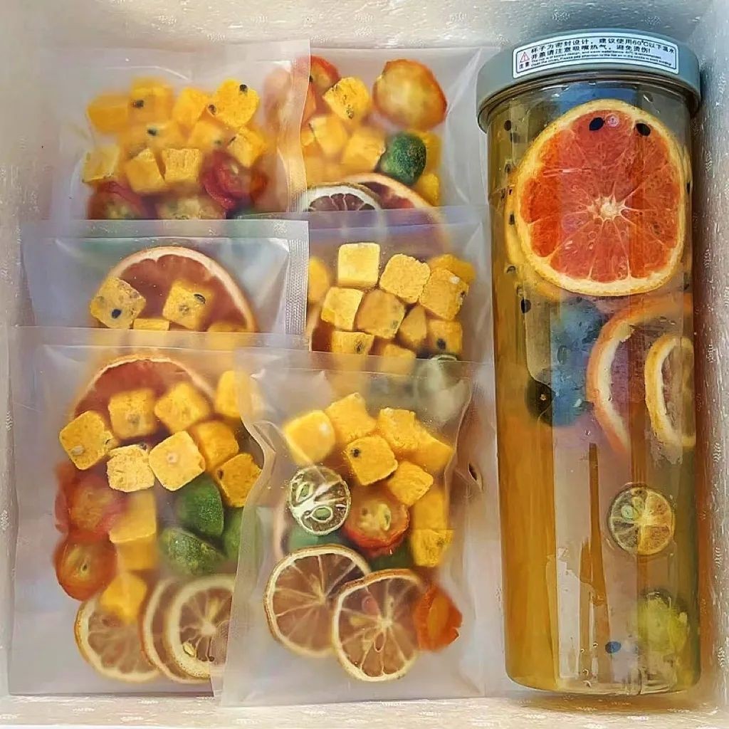Kumquat Passion Fruit Tea, Cold Brew Tea, Freeze-dried Pure Fruit Tea ...