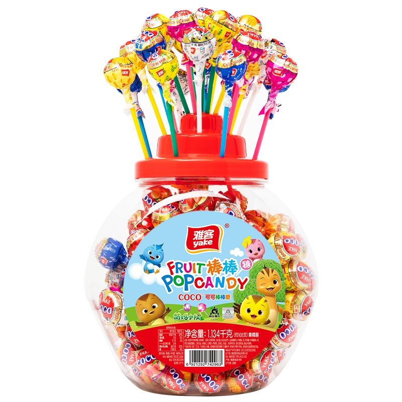 Yakecococanned Lollipops Online Famous Fruit Flavored ...