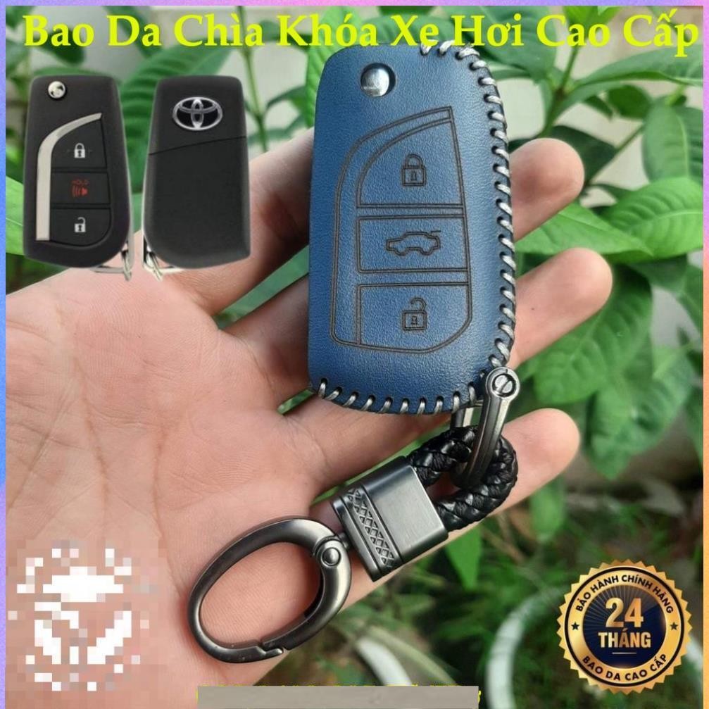 Leather car key case for Toyota Altis, Vios, Innova, Fortuner, Camry ...