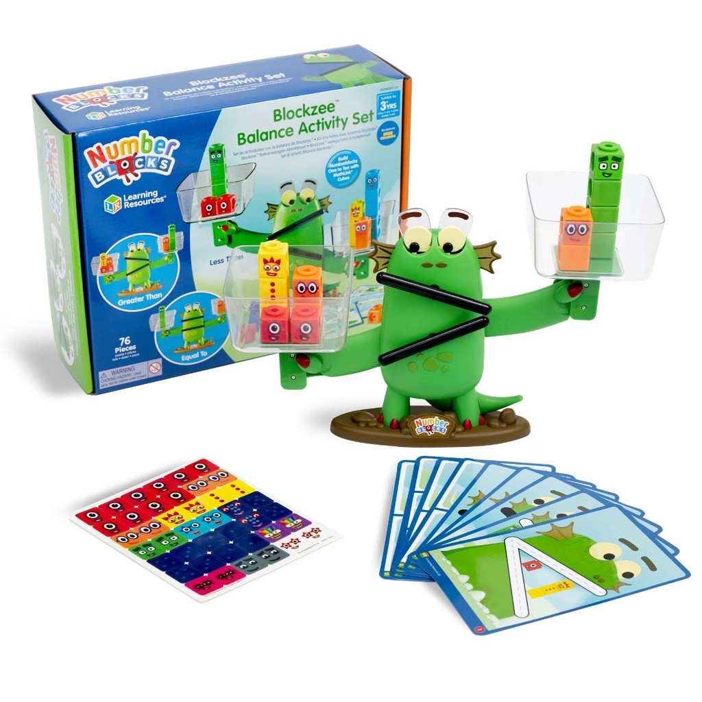 [US Imports] Numberblocks Blockzilla Balance Activity Set | Shopee ...