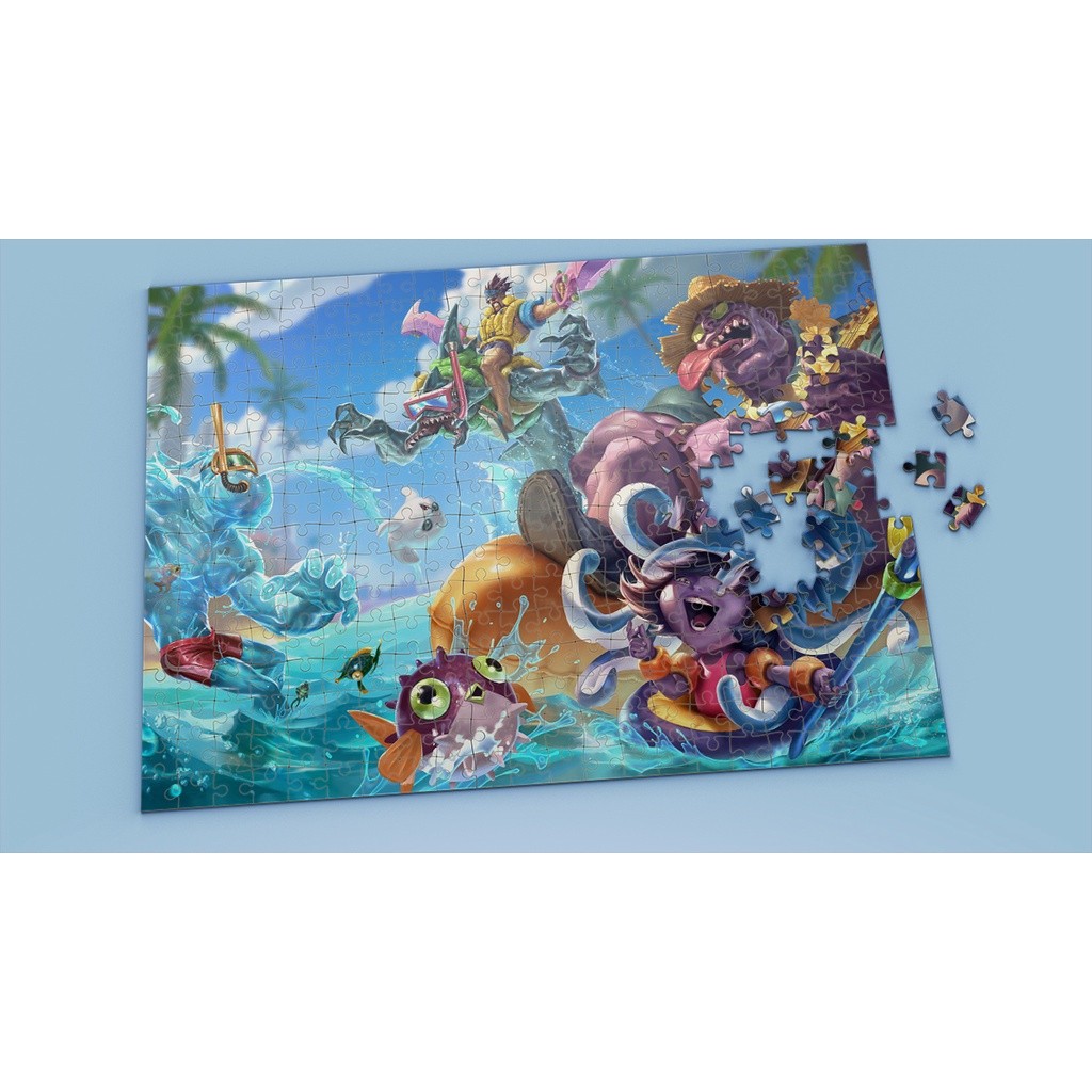 A4, A5 League of Legends puzzle, LULU puzzle - Model 2 | Shopee Philippines