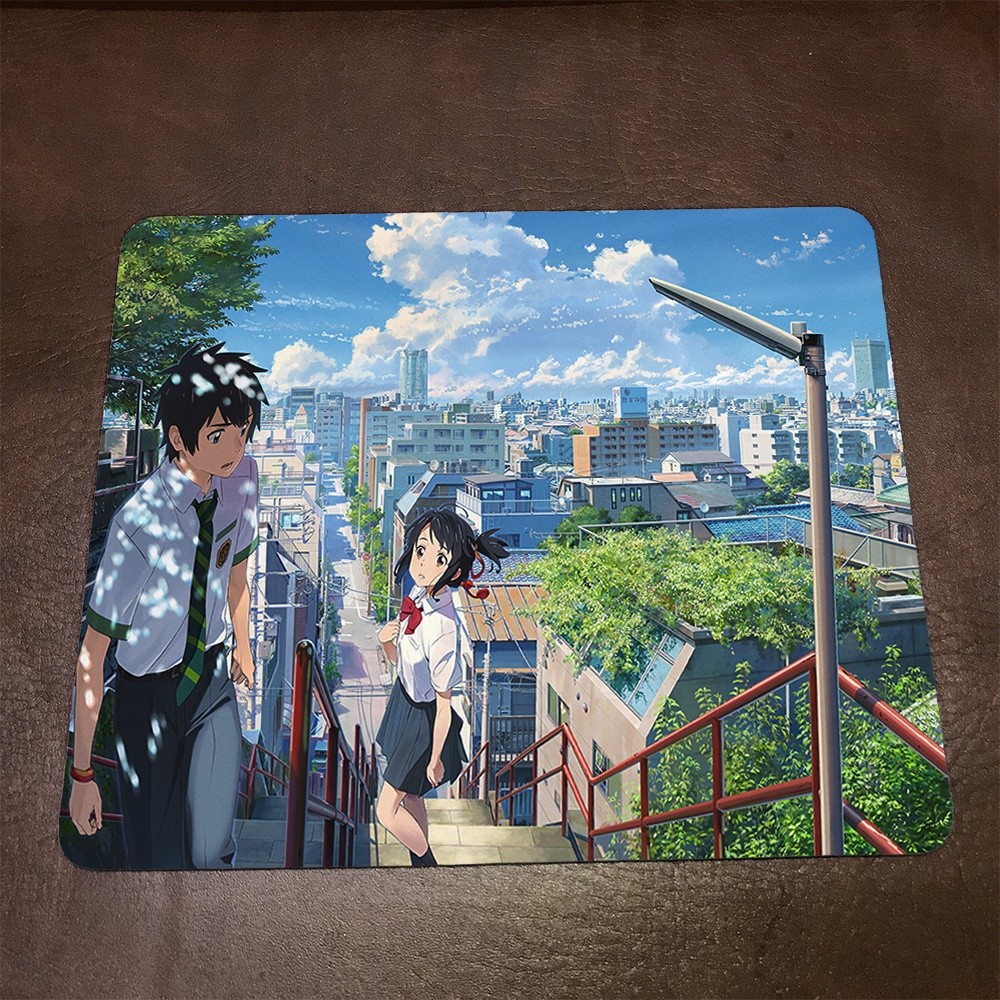 Anime Tini Printing Computer Mouse Pad Your Name Wallpapers | Shopee ...