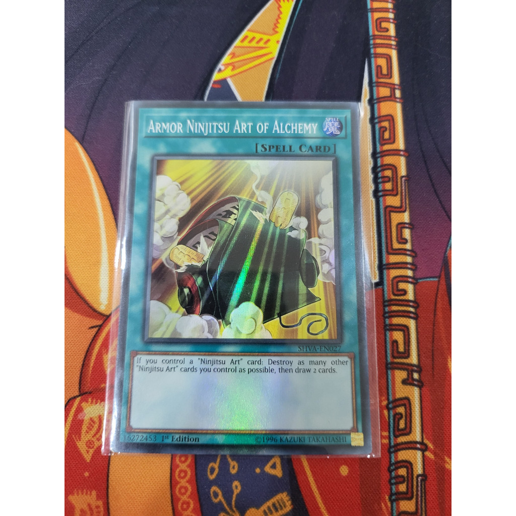 Genuine Yugioh Cards | Armor Ninjitsu Art of Alchemy - SHVA-EN027 ...