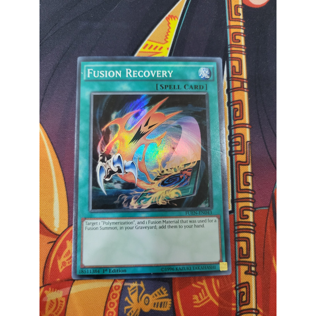 Genuine Yugioh Cards | Fusion Recovery - FUEN-EN043 - Super Rare 1st Edition | Shopee Philippines