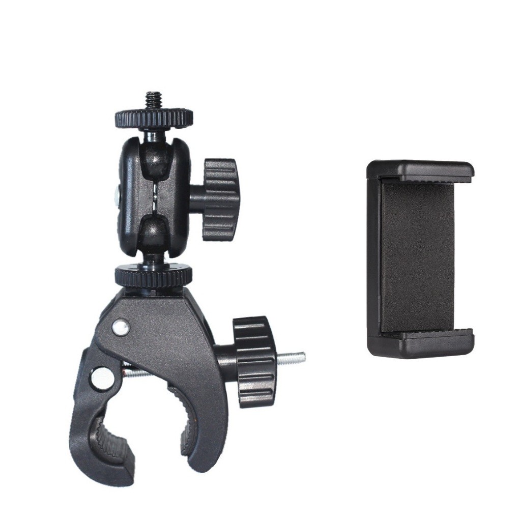 Dashboard camera holder has a sturdy clamp lock, effective anti ...