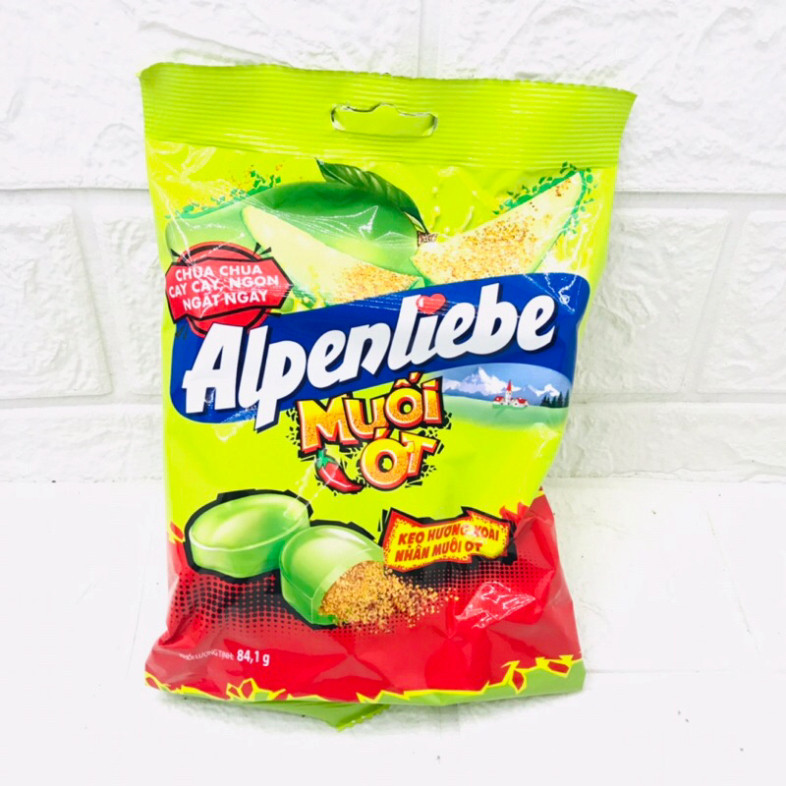 Package of Alpenliebe Mango Candy/Salt and Chili Soi Muoi 87g | Shopee ...