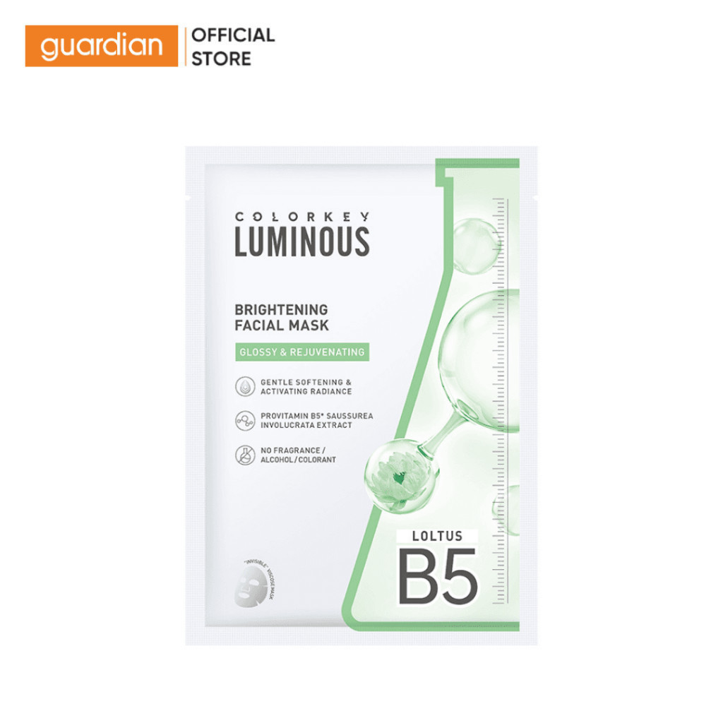 Colorkey Luminous Brightening Facial Mask 25ml | Shopee Philippines