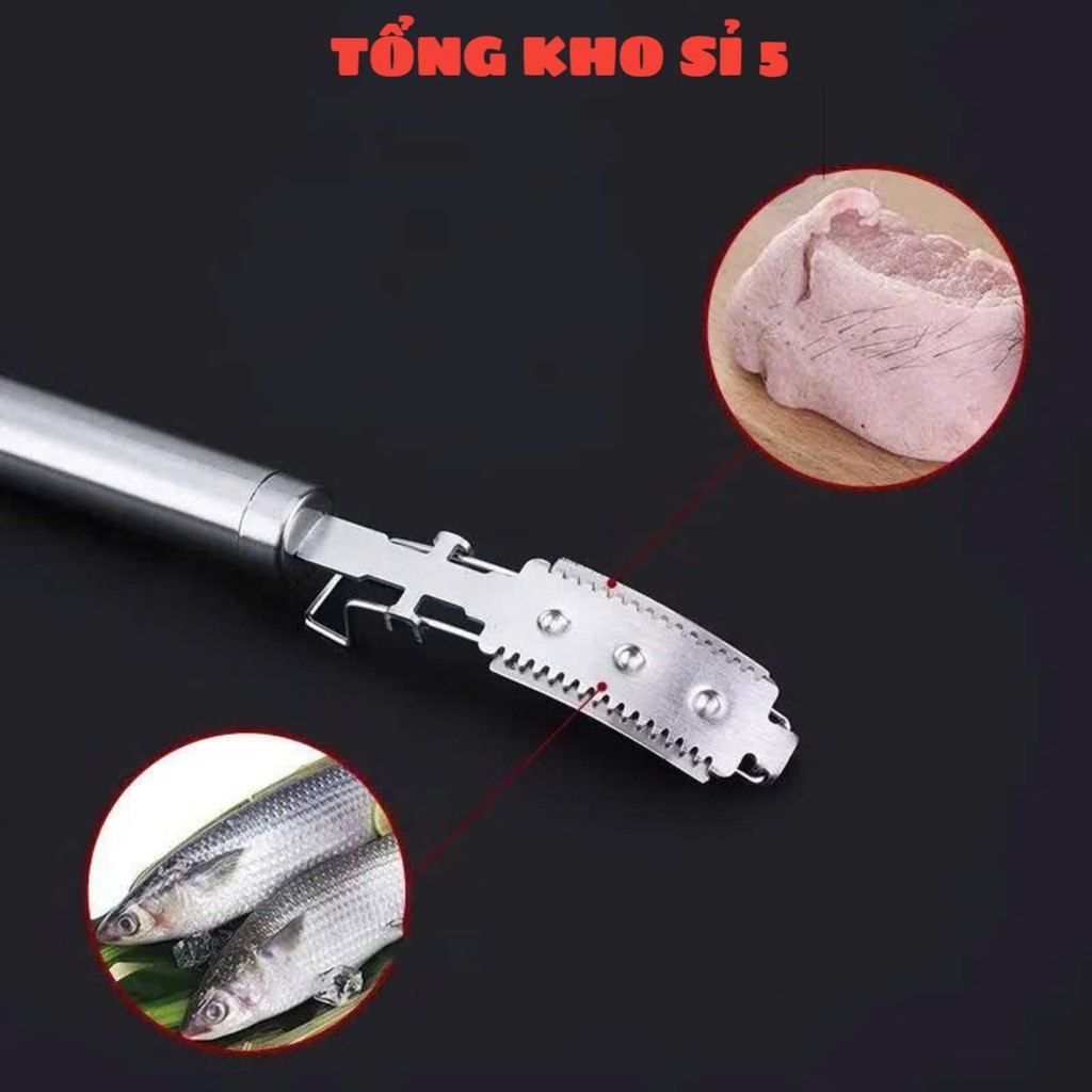 Pig Hair Removal Tool - RAZOR Made of High Quality Stainless Steel, No ...