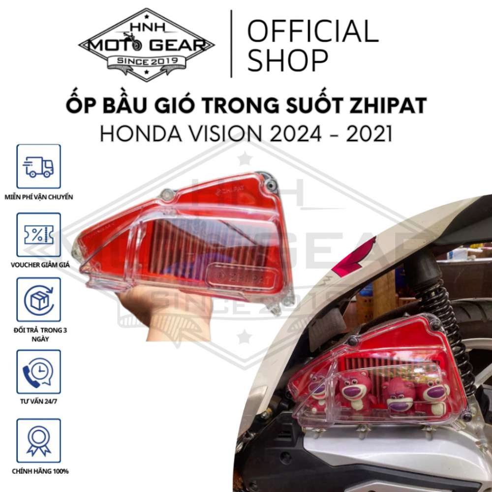 Po E Honda Vision 2025 to 2021 Genuine Zhipat Transparent | Shopee ...