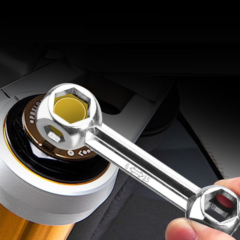 Multi-purpose hexagonal 2-head wrench from 6mm to 15mm | Shopee Philippines
