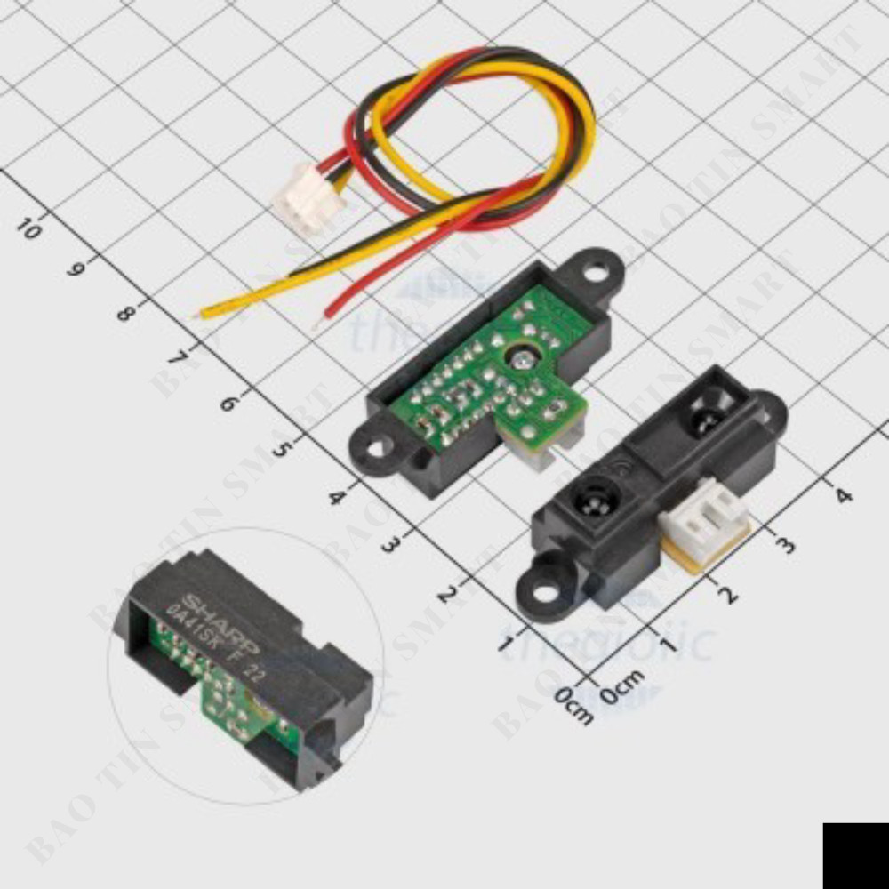 Distance Sensor GP2Y0A41SK0F Sharp Distance Sensor 4-30cm//120 ...