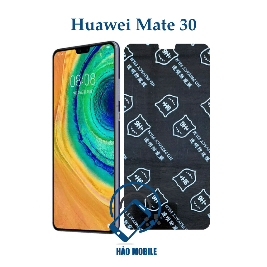 Huawei Mate 30 Anti-Peeping Sticker - nano Flexible Tempered Sticker ...