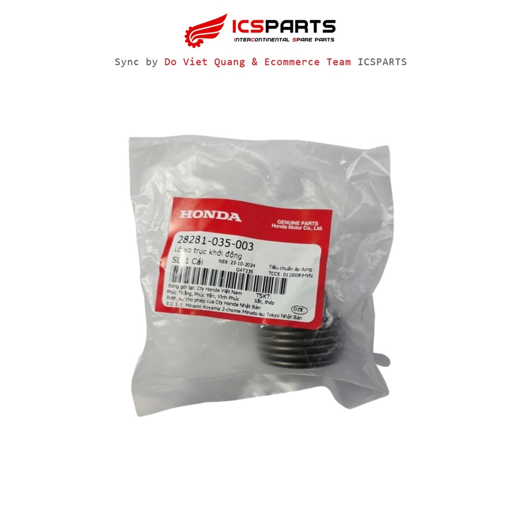 XO HONDA Dream, Future, Wave Starter Shaft Spring (28281-035-003) | Shopee Philippines