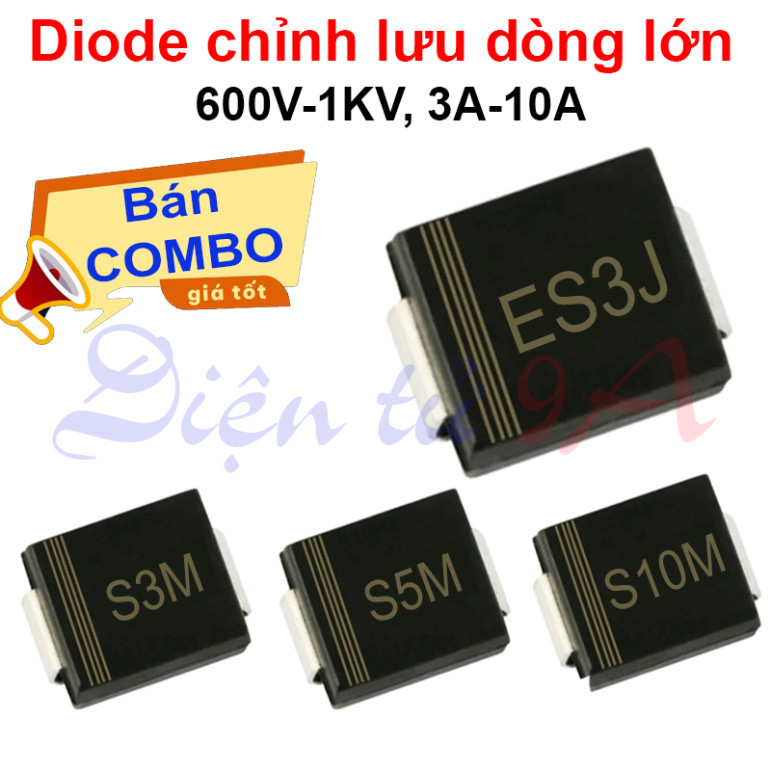(20 Pieces) SMD pin large current rectifier Diode | Shopee Philippines