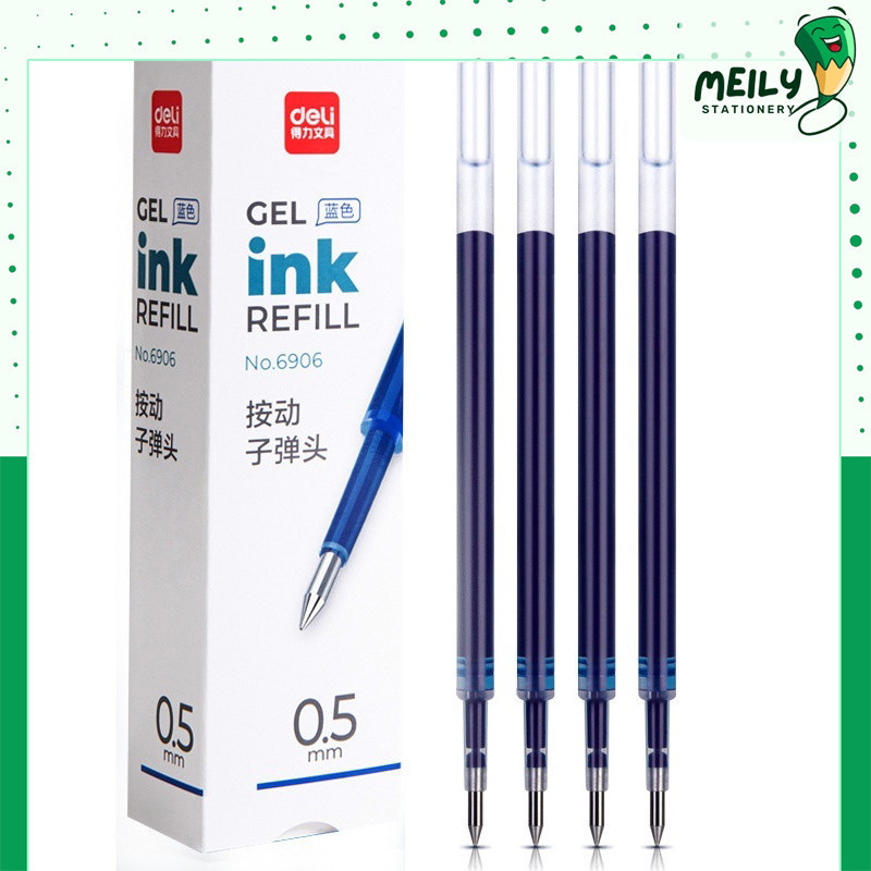 Box of 20 11cm deli pen refills, convenient replacement refills, 0.5mm ...