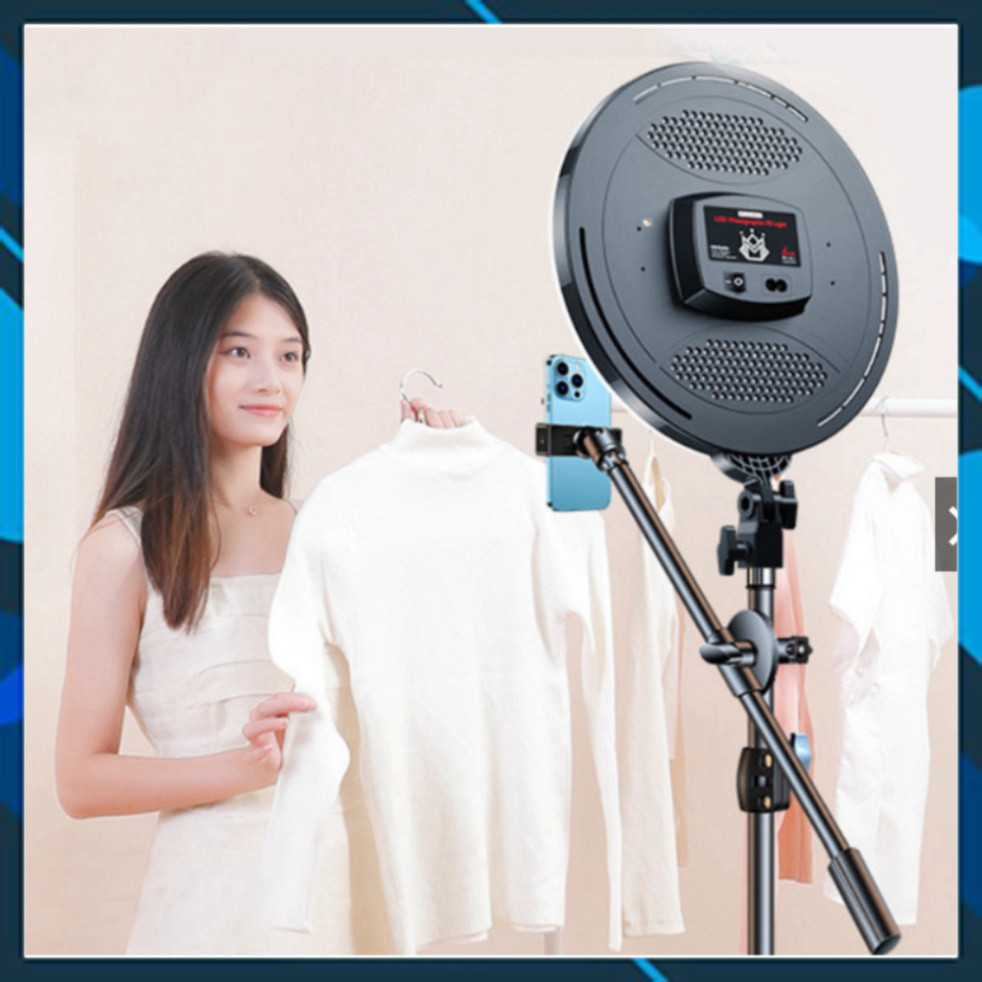 100w high-power ROUND panel led studio light set for professional ...