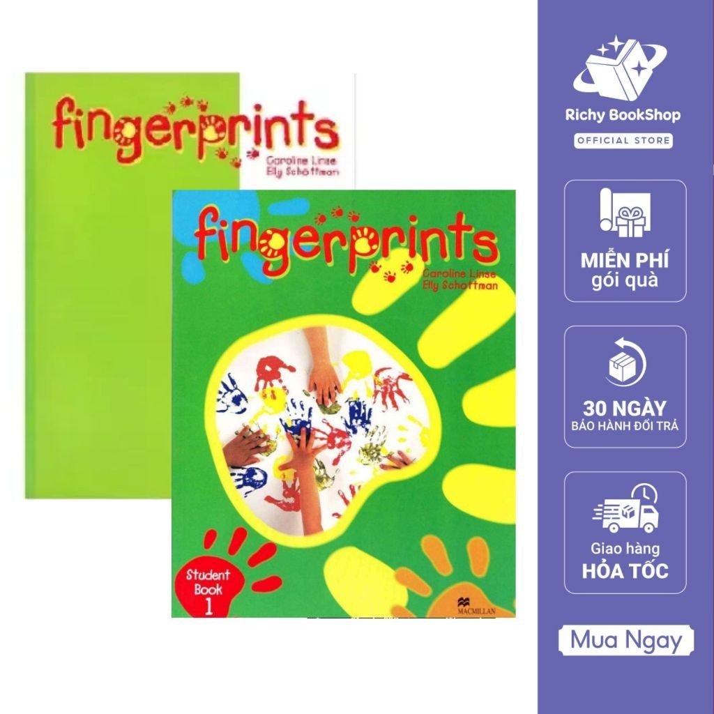 Book - English Fingerprints 1 (Complete set of 2 Student Book ...