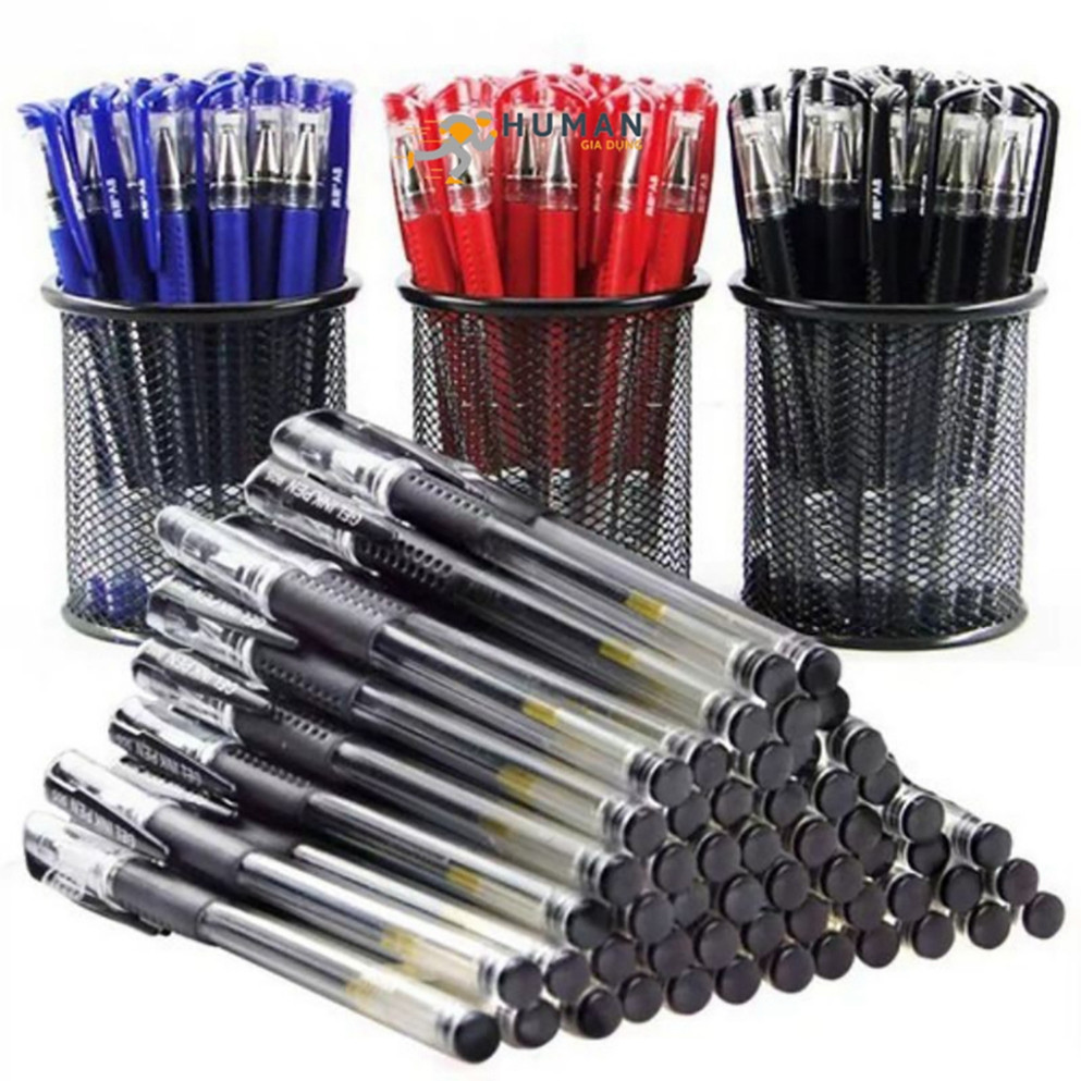 Set of 100 quality office ballpoint pens, even ink, beautiful features ...