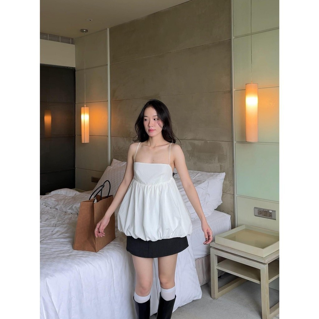 LOTI TOP | Mir.byhi | Korean raw cotton tank top | Shopee Philippines