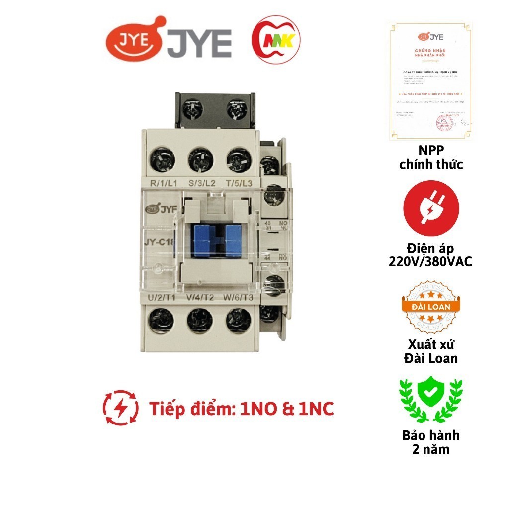 Magnetic starter / Contactor JYC-12 contacts, 18 contacts, 22 contacts ...