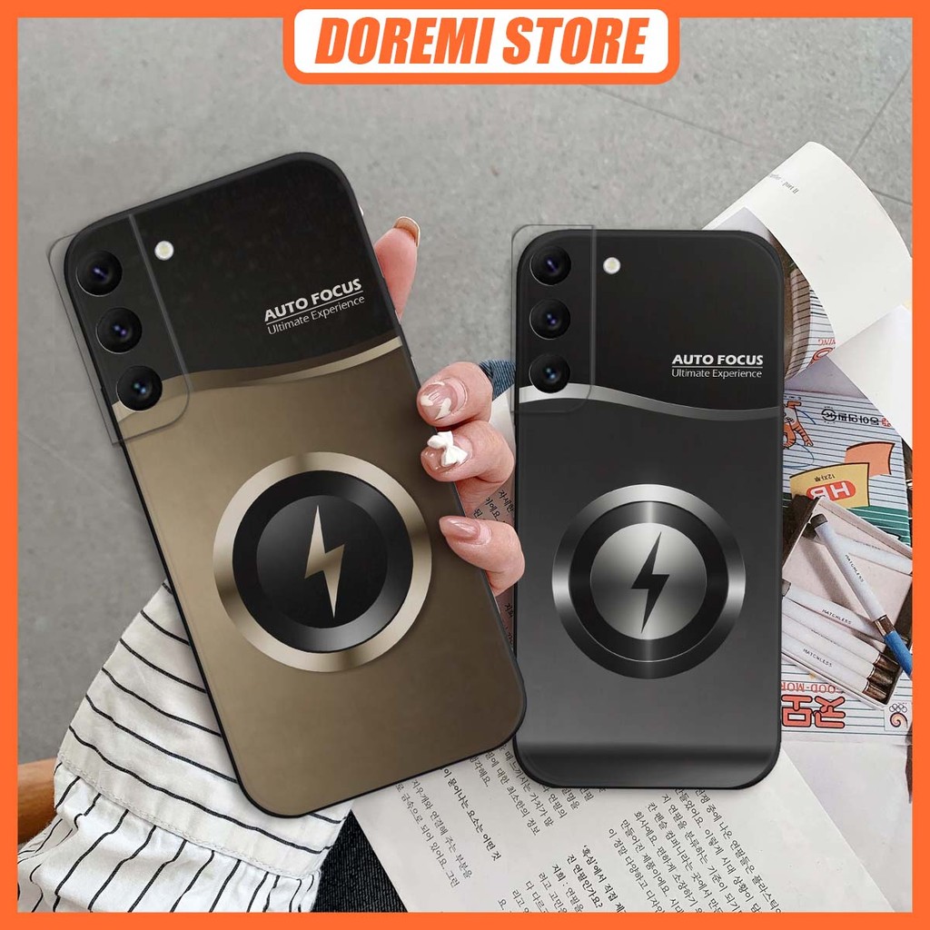 Samsung S22 / S22 Plus / S22+ circle-shaped case with fast charging, camera protection, impact ...