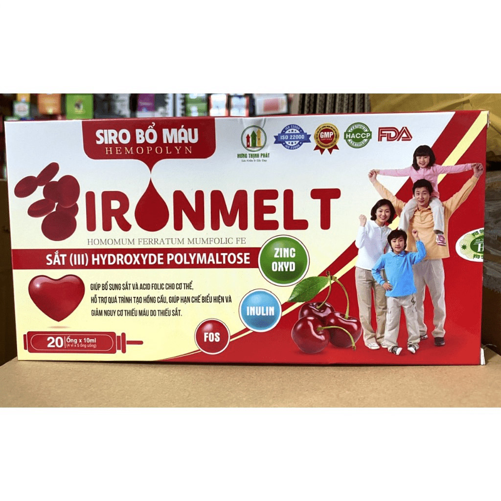 Hemopolyn ironmelt Blood Supplement Syrup supplements iron and folic ...