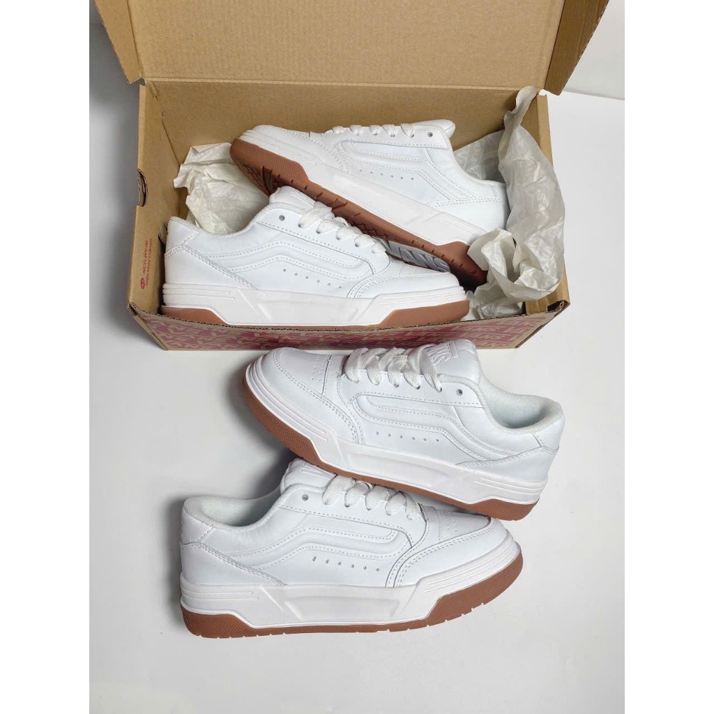 Vans knu white Shoes, Sneaker_Vans Hylane chunky trainers in white with ...