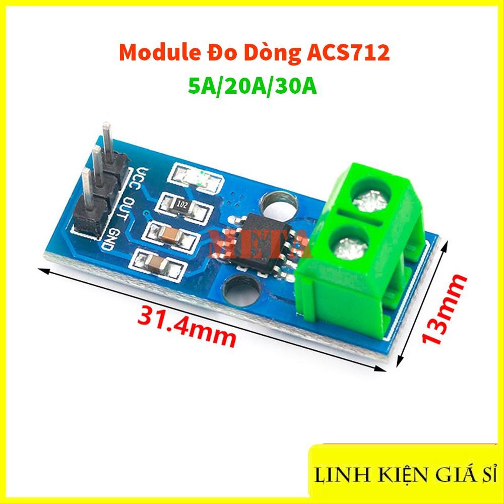 Acs712 Hall Current Sensor Module 5A/20A/30A - ACS712 Current ...