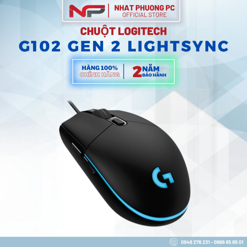 Logitech G102 Gen 2 Lightsync Gaming Mouse - | Shopee Philippines