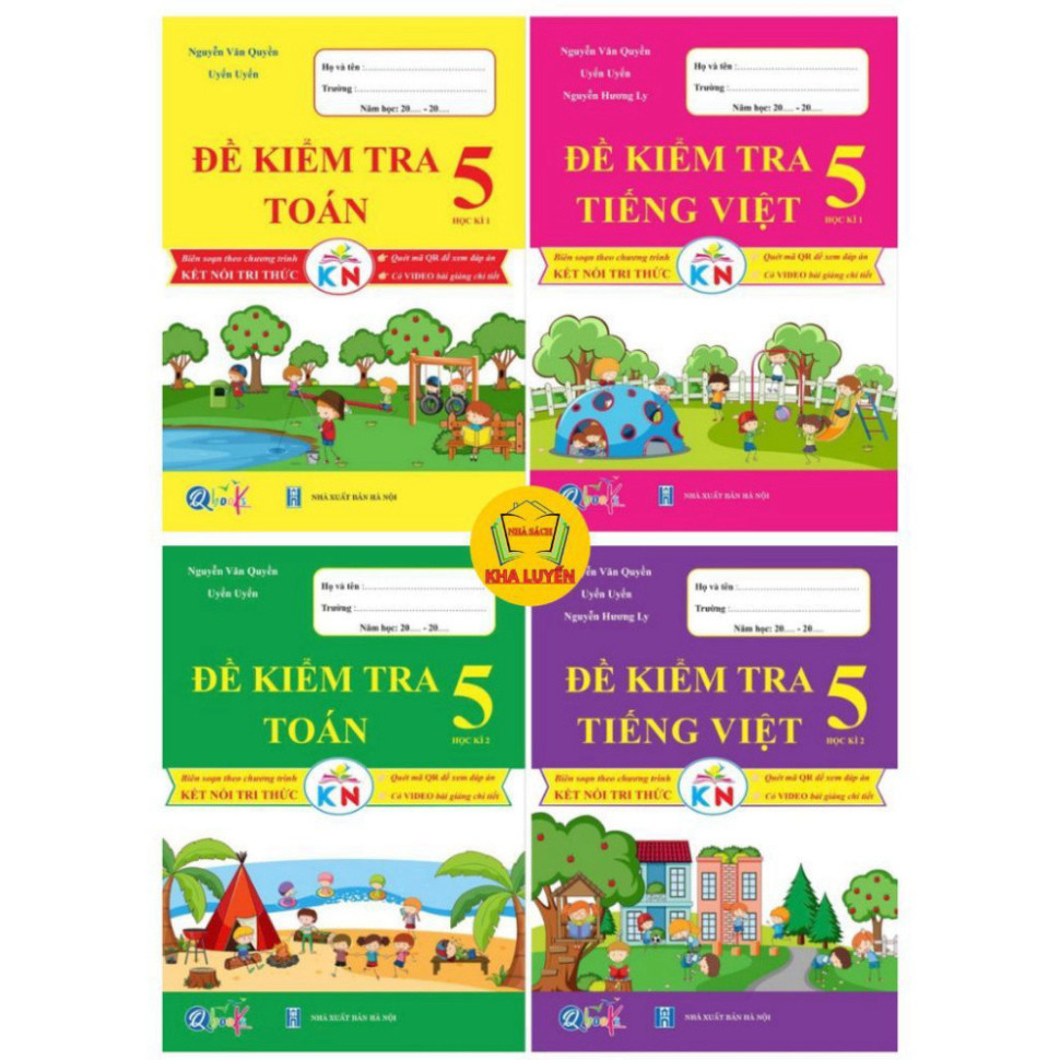 TRI Book - Math + Vietnamese Test Combo Grade 5 - Connecting Knowledge ...