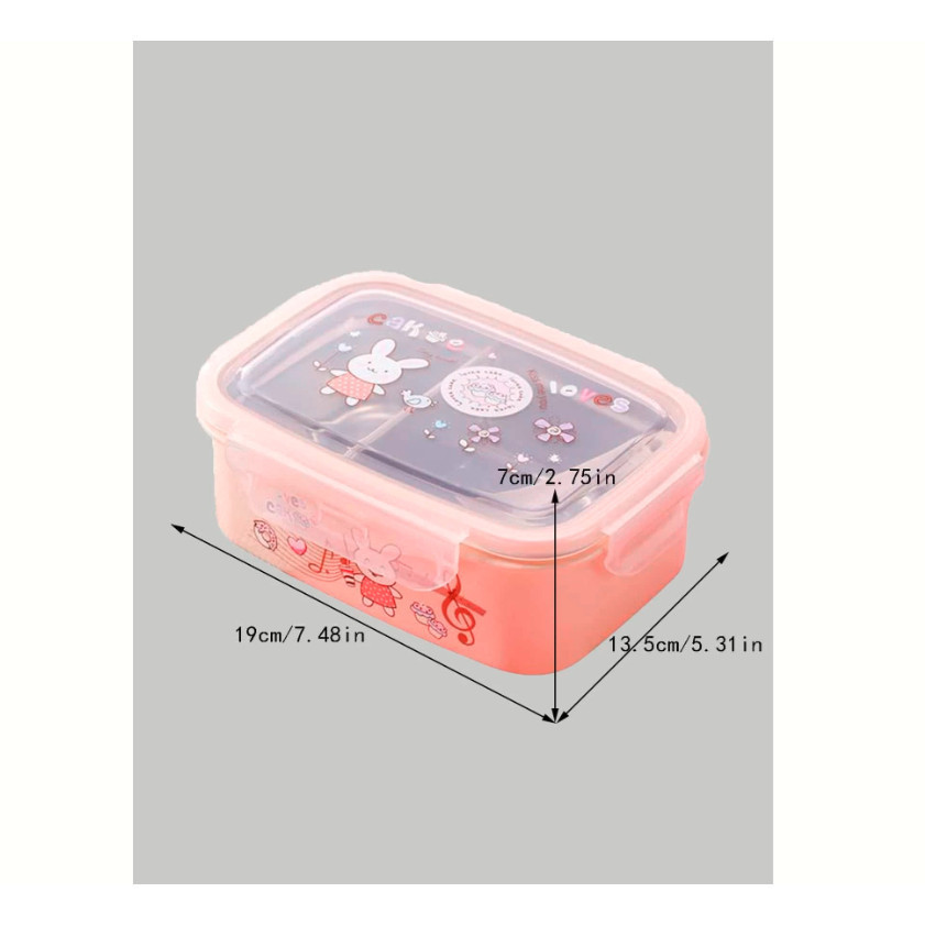 Hello Kitty Cat Kuromi Doraemon Lunch Box Cartoon Level Pp Bento Box 2 ...