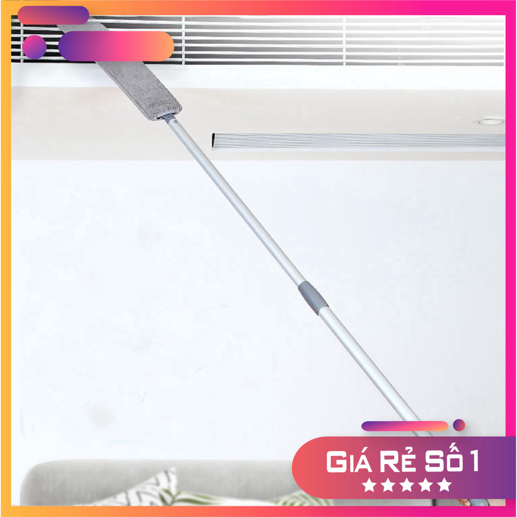 Broom to sweep under the bed, mop for cobweb ceilings, under cabinets ...