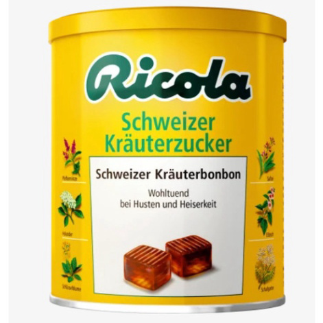 Ricola Original German herbal cough lozenges box of 100 tablets to ...