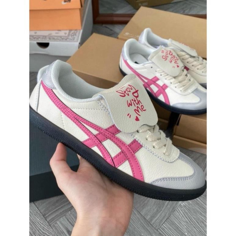 Onitsuka Tiger Tokuten White Pink Shoes, Tokuten Custom Pink White ...