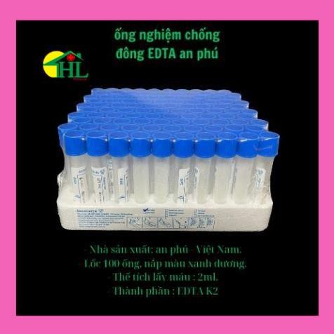 EDTA antifreeze test tube with blue cap 100 tubes | Shopee Philippines