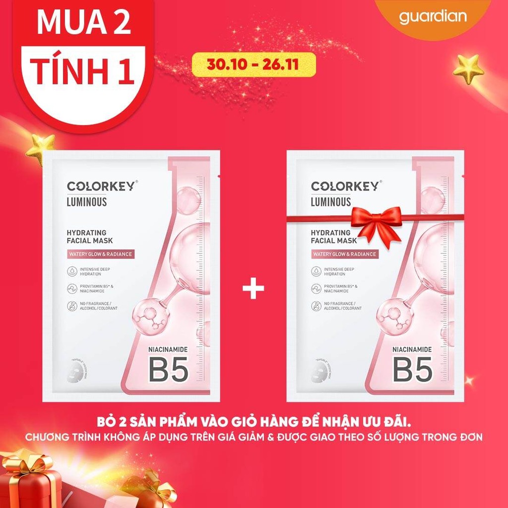 Colorkey Luminous B5 Moisturizing Mask 25ml | Shopee Philippines