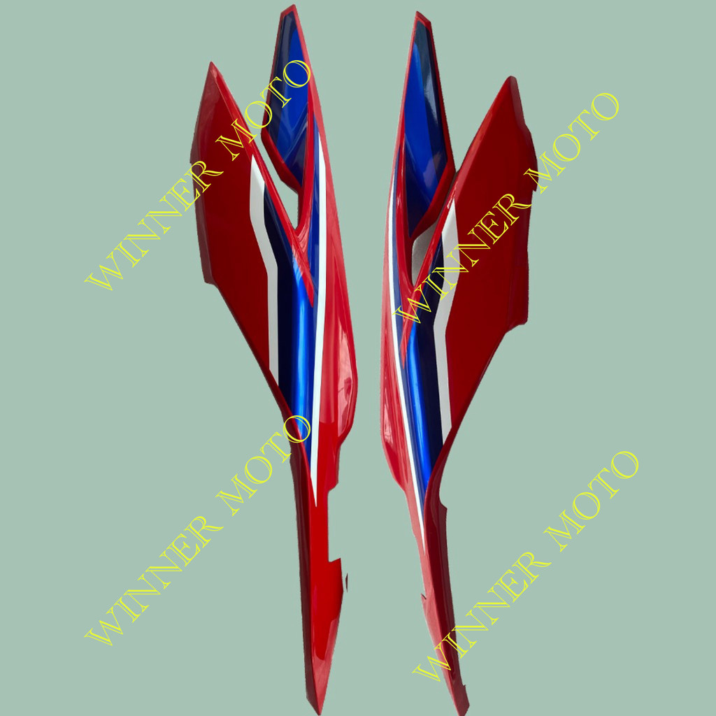 Winner x rear cover, hrc red rear side cover, genuine honda brand ...