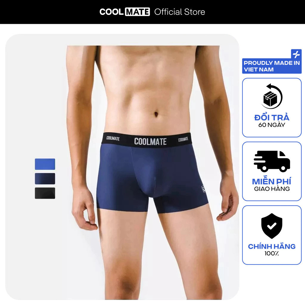 Coolmate Super Absorbent Stretch Excool Clean Cut Trunk Panties ...