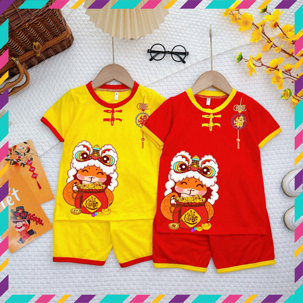Set2 CNY 2025 costume for children - LION DANCE model, cool, sweat ...