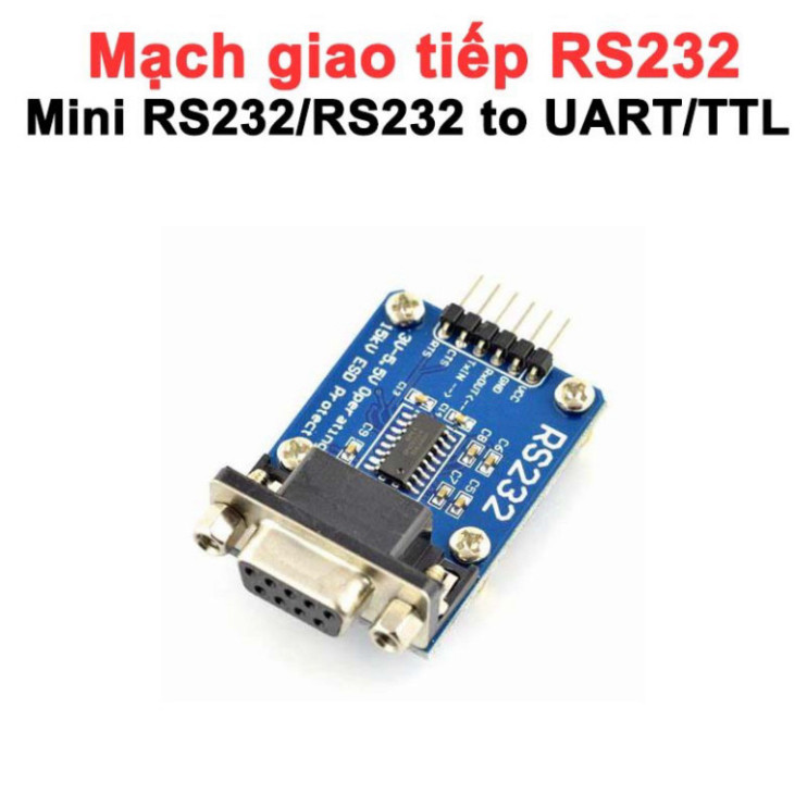 RS232 To UART, TTL Converter Circuit DB9 Port with Isolation | Shopee ...