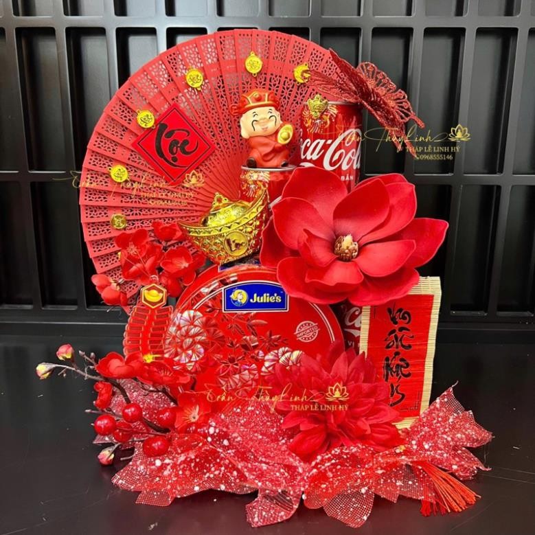 Tower RedCNY of fortune to welcome CNY (free candle glue) | Shopee ...