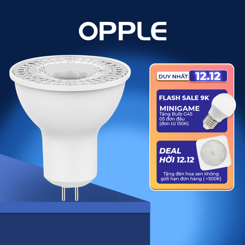 Opple LED Ecomax GX5.3 Spotlight Bulb Yellow Light 36 Degree Projection ...