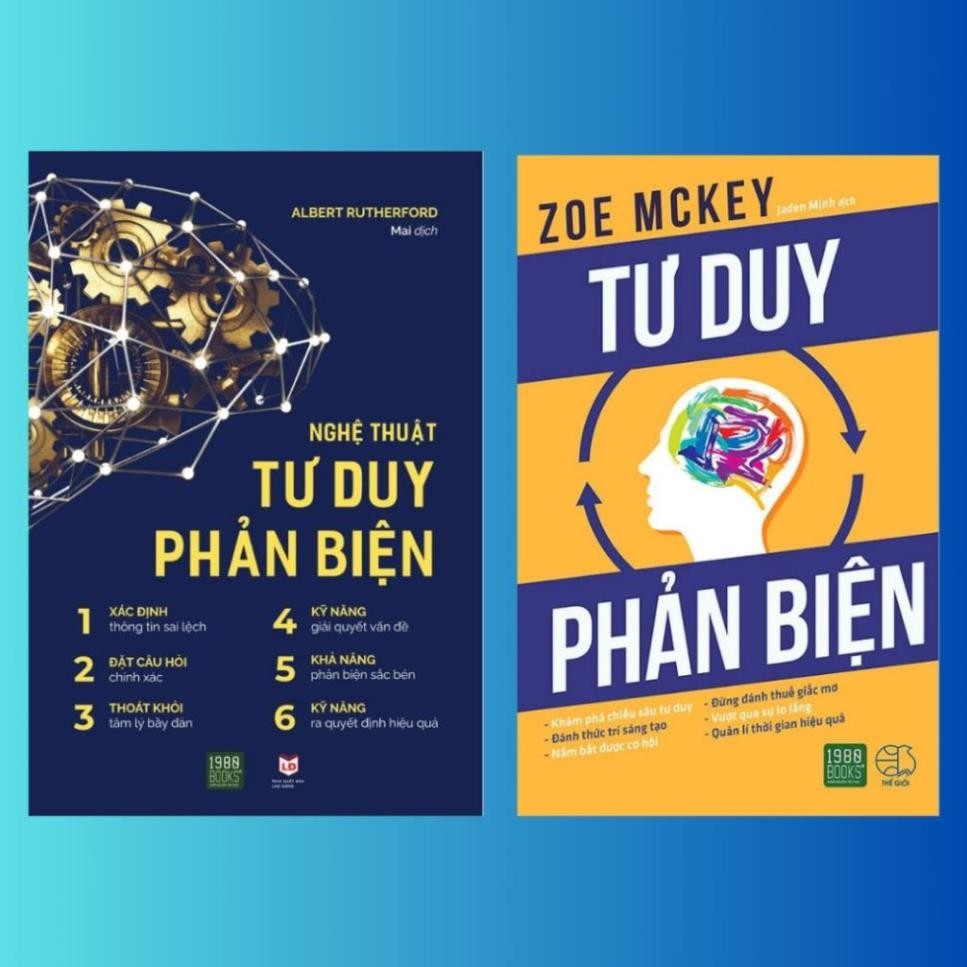 Combo book 2C Critical Thinking + The Art of Critical Thinking | Shopee ...